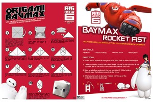 Free Kids Printables: BIG HERO 6 Activity Sheets - Comic Con Family