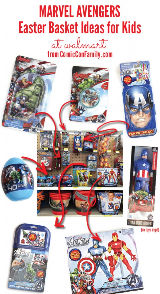 Easter Basket Ideas for Kids: Marvel Avengers - Comic Con Family