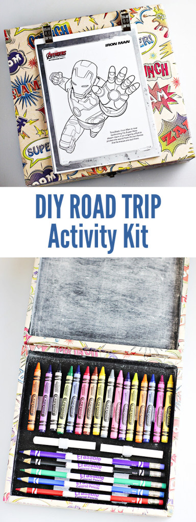 DIY Road Trip Activity Kit for Kids - Comic Con Family