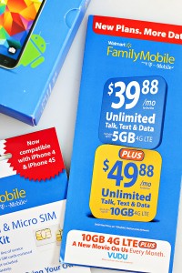 Introducing Walmart Family Mobile PLUS Plan - with 10GB Data