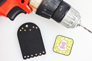 DIY Snapchat Code Keychain - Craft Tutorial