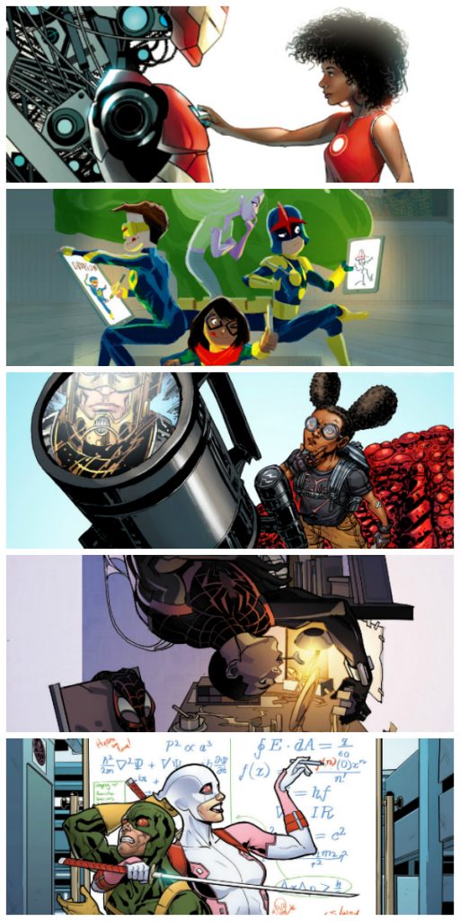 Marvel Comics STEAM Variants - Fall 2016 - Comic Con Family