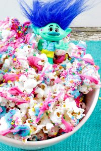 Trolls Movie Night Popcorn Recipe - Comic Con Family